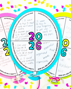New Year's Activities 2026 Goals and Resolutions Balloons & Bulletin ...