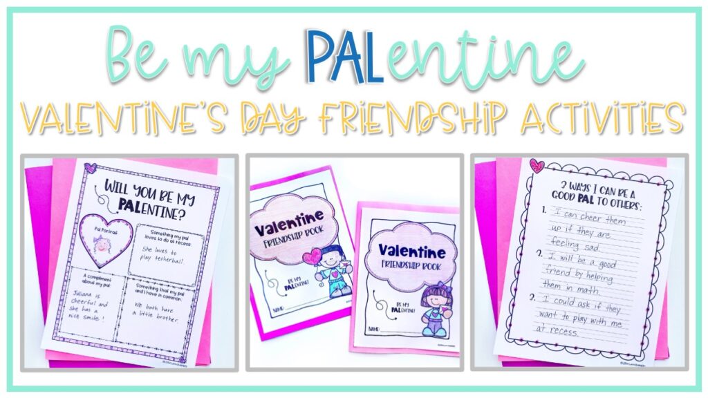 Valentine's Day Activities Friendship Book - Life Between Summers