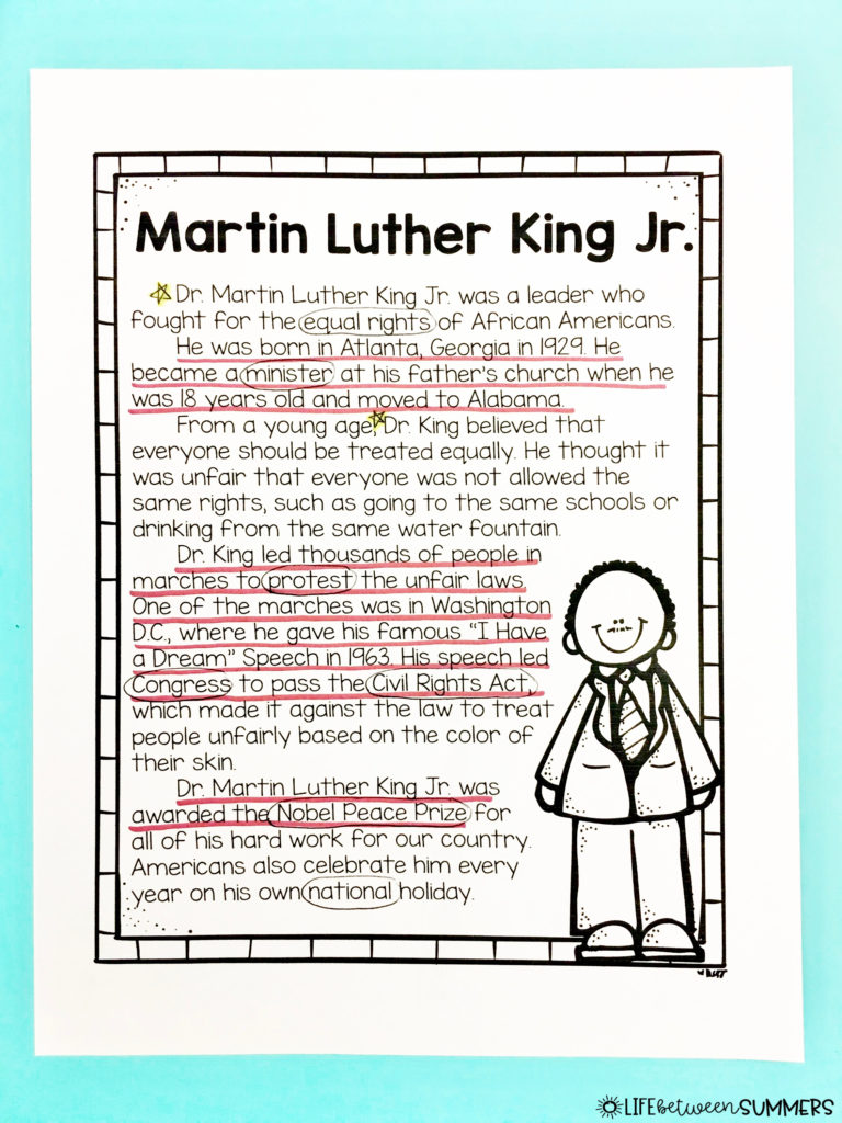 American Heroes: Close Reading and Opinion Writing - Life Between Summers