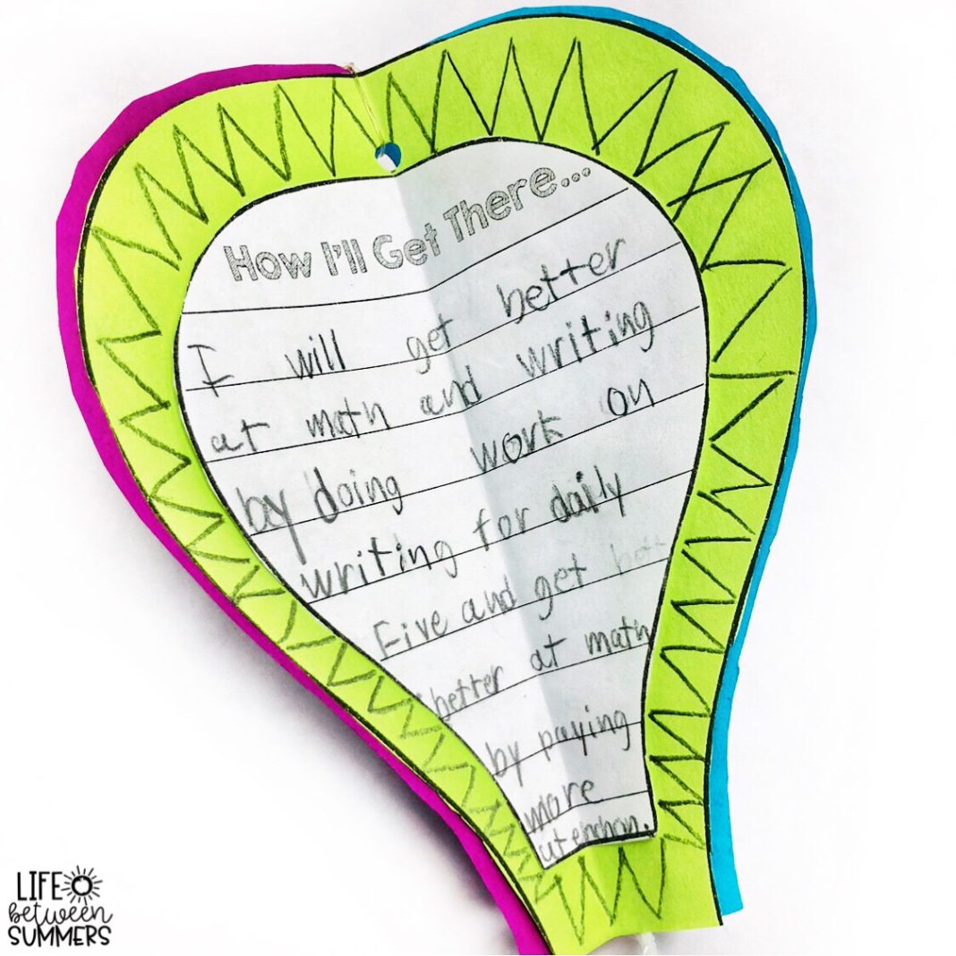 Hot Air Balloon Writing Craftivity - Life Between Summers