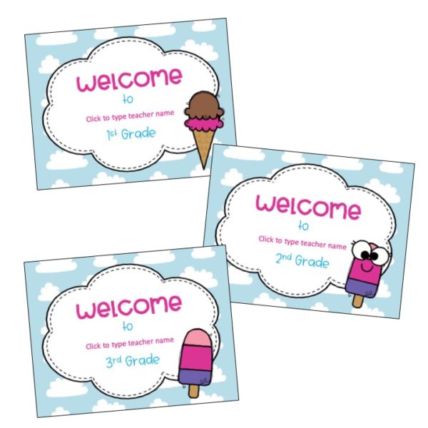Back to School and End of the Year Postcards from Teacher to Students ...