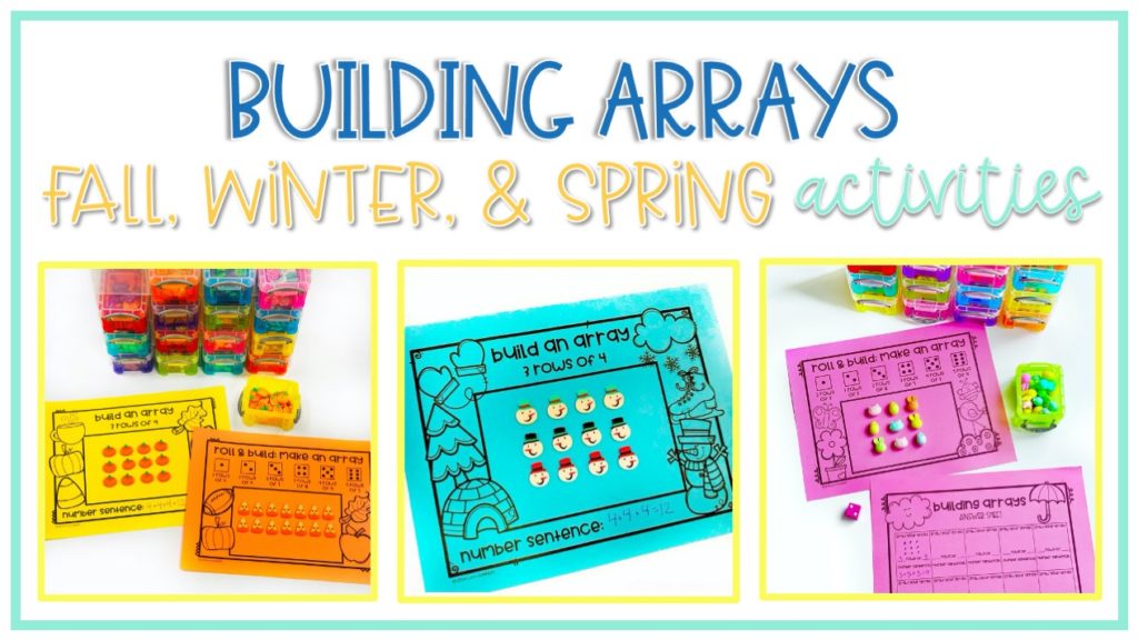 Activities for Teaching Early Multiplication Skills: Making Arrays and ...