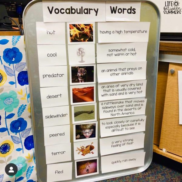 5 Engaging Strategies for Teaching Vocabulary Words - Life Between Summers