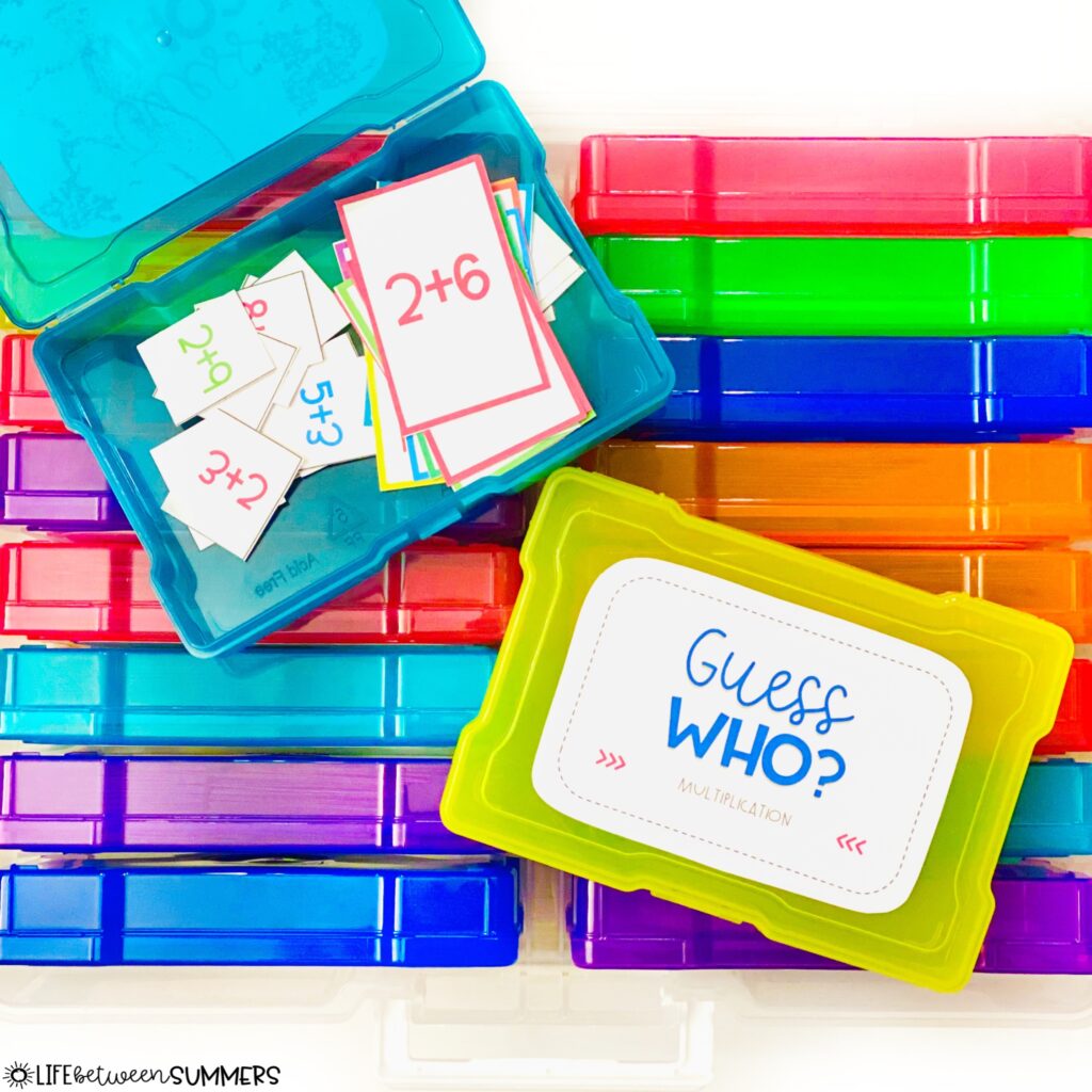 Guess Who Games Storage Labels - Life Between Summers