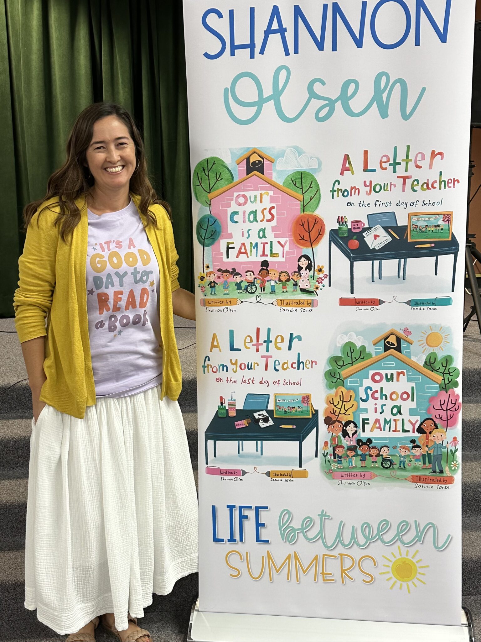 Author Visits - Life Between Summers
