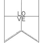 Valentine's Day Flag Banner Activity - Life Between Summers