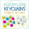 Student Keychains for Back to School Gifts - Life Between Summers