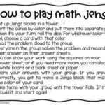 Math Jenga Game Cards for Multiplication Facts - Life Between Summers