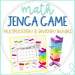 Math Jenga Game Cards Bundle for Multiplication & Division Facts - Life ...