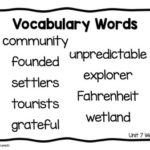 Benchmark Advance 3rd Grade Vocabulary Word, Picture & Definition Cards ...