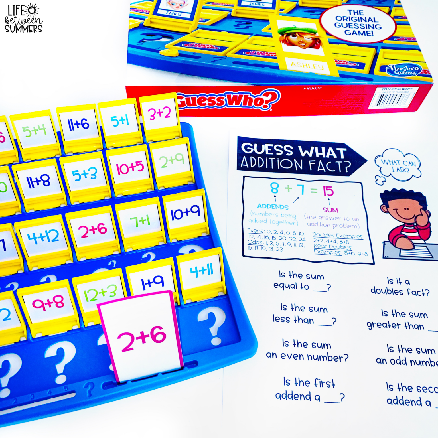 Guess Who Math Games Growing Bundle - Life Between Summers