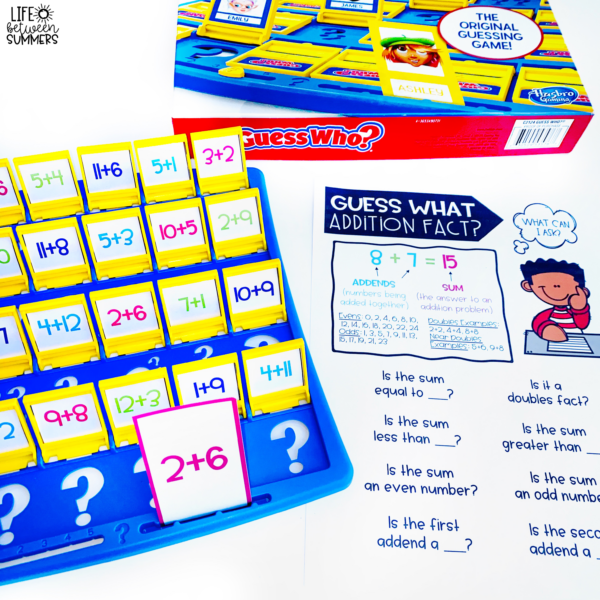 Guess Who Math Games Growing Bundle - Life Between Summers