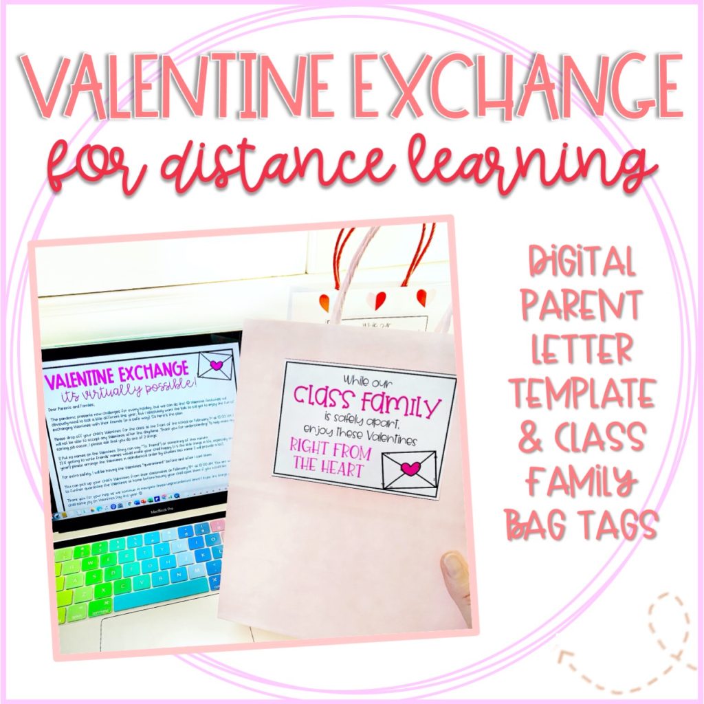 Class Family Valentine Exchange for Distance Learning - Life Between ...