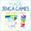 Math Jenga Games MEGA Growing Bundle for 1st Grade - Life Between Summers