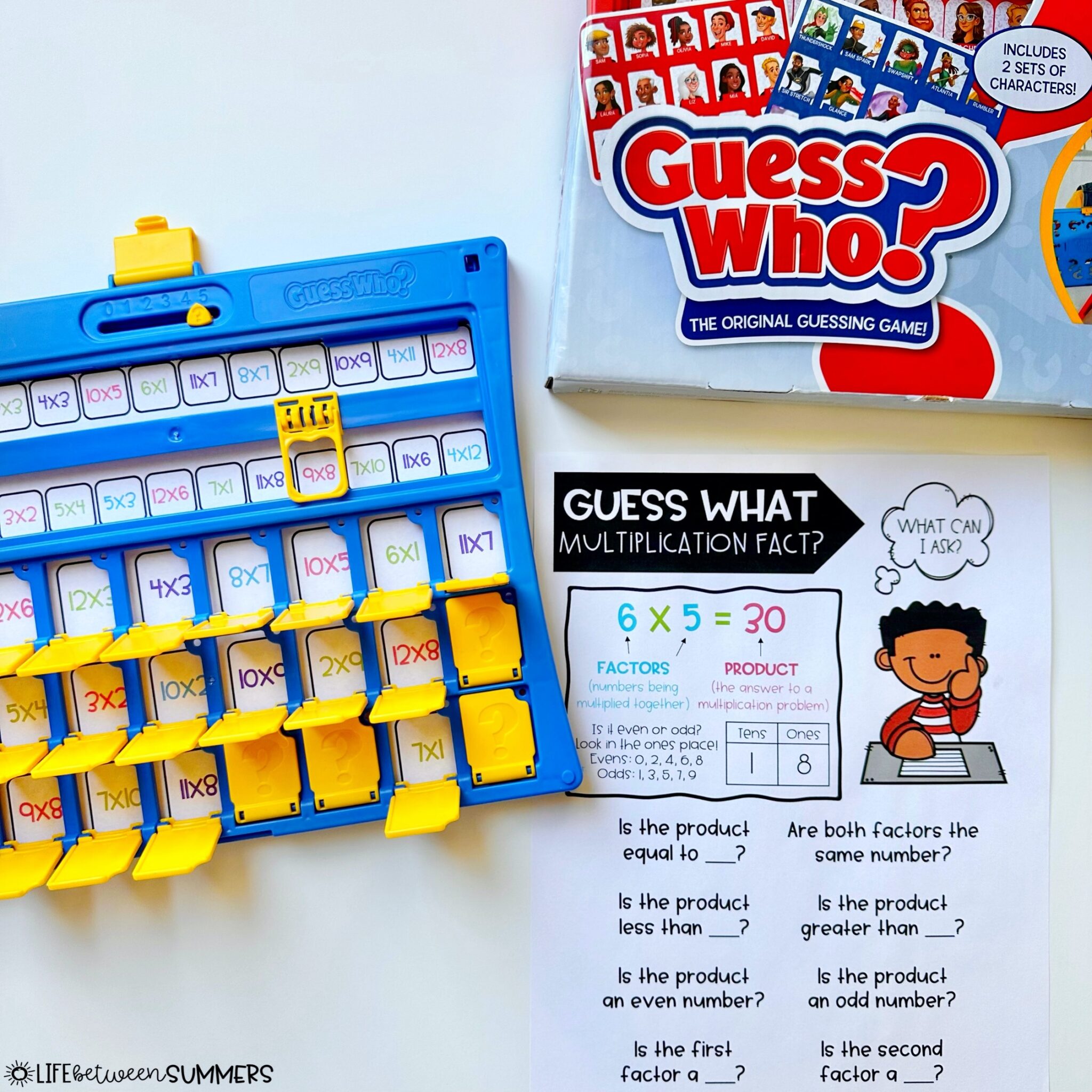 Guess Who Math Games MEGA Growing Bundle - Life Between Summers