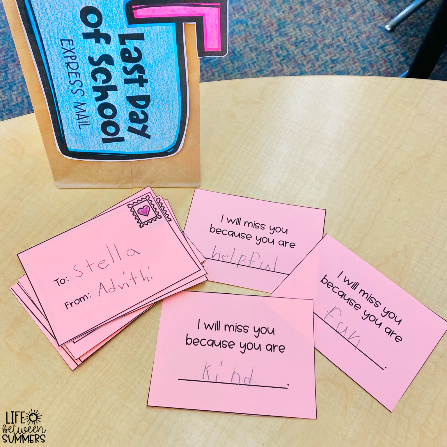 A Letter From Your Teacher Book Companion : Last Day of School Activity ...