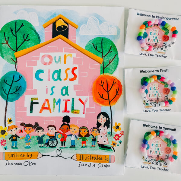 Our Class is a Family bracelets - Welcome Gifts for Back to School ...