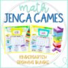 Math Jenga Games Growing Bundle for Kindergarten - Life Between Summers