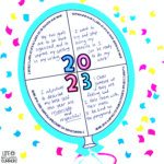 New Year's Resolution Writing Craft: 2023 Balloons - Life Between Summers