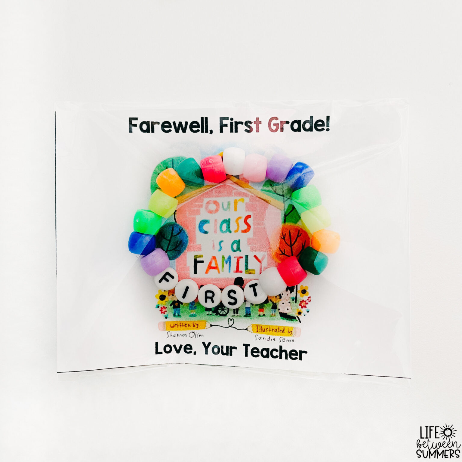 Our Class is a Family bracelets - Farewell Gifts for End of the School ...
