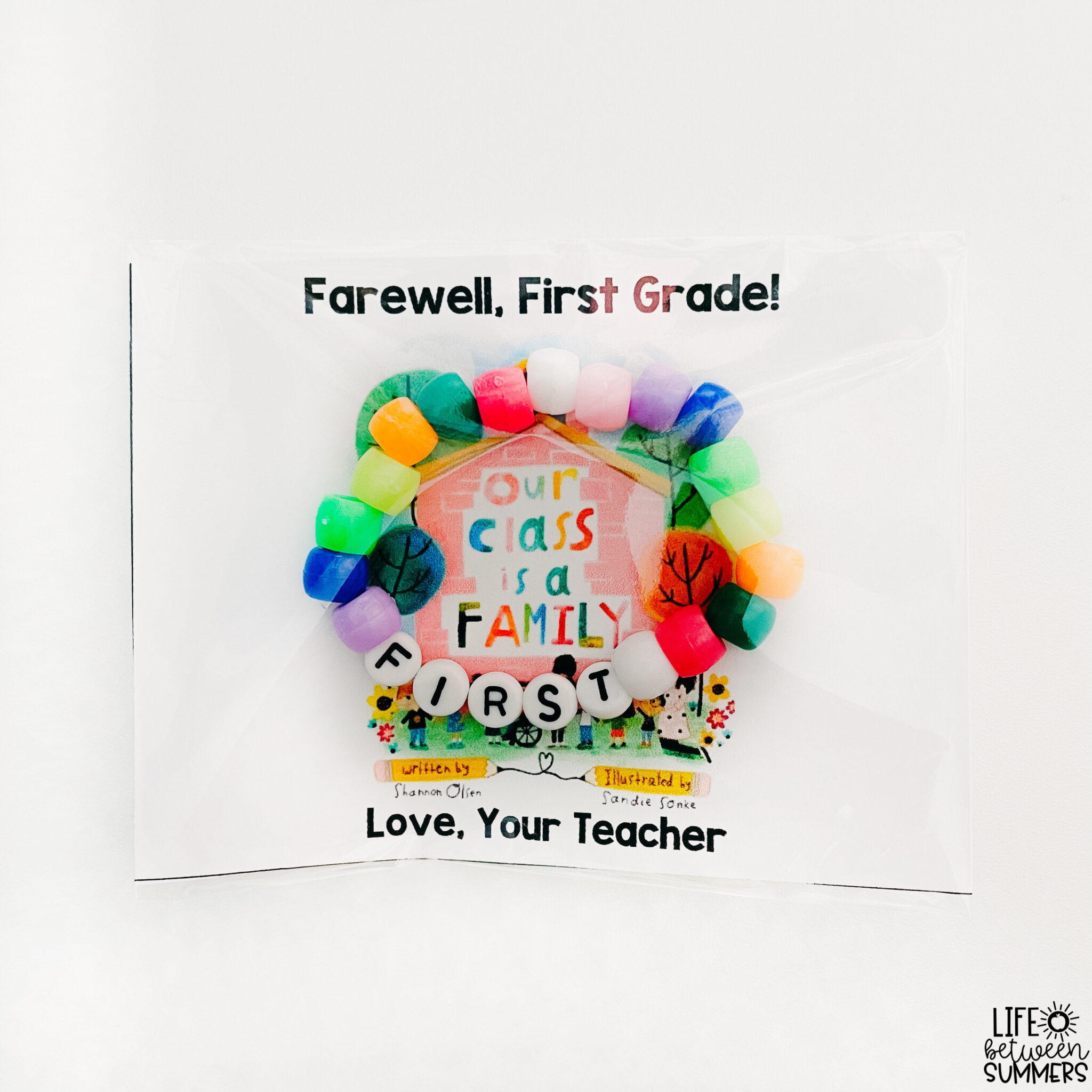 Our Class is a Family bracelets - Farewell Gifts for End of the School ...