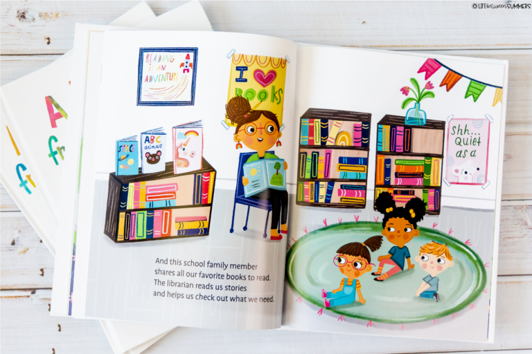 Our School is a Family, a School Community Book - Life Between Summers