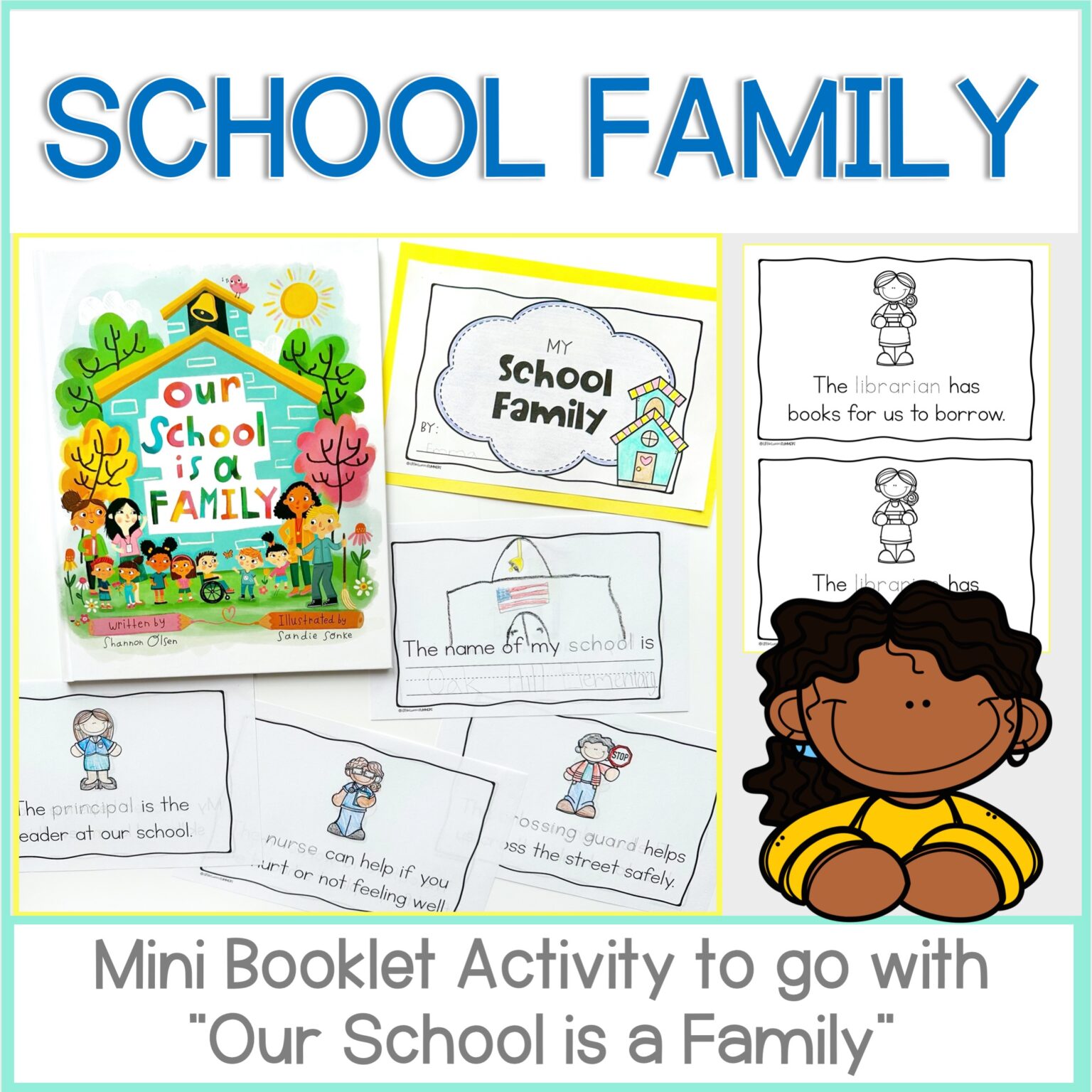 Our School is a Family Activity - Adapted - Life Between Summers