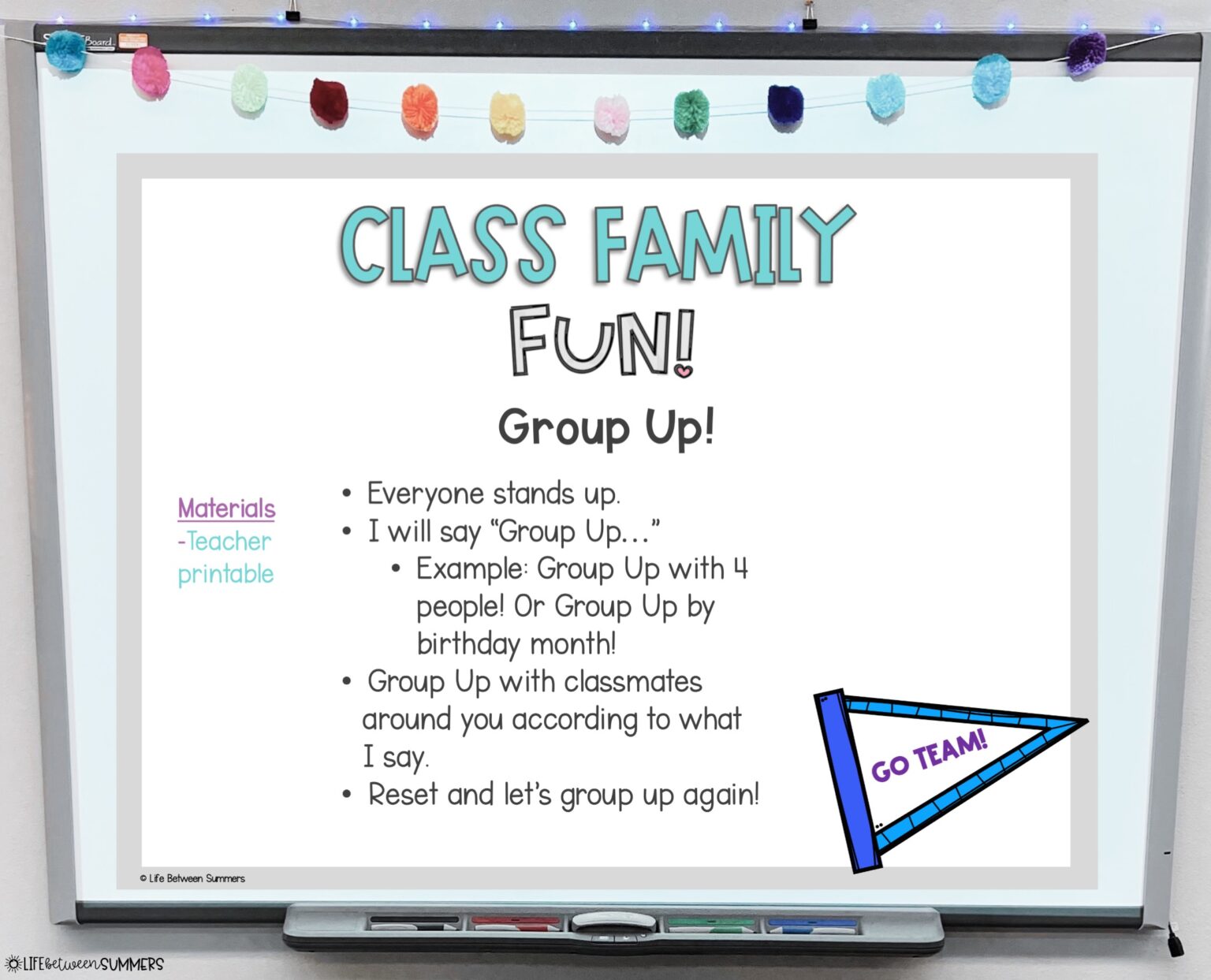 Class Community Building for Back to School Time - Life Between Summers