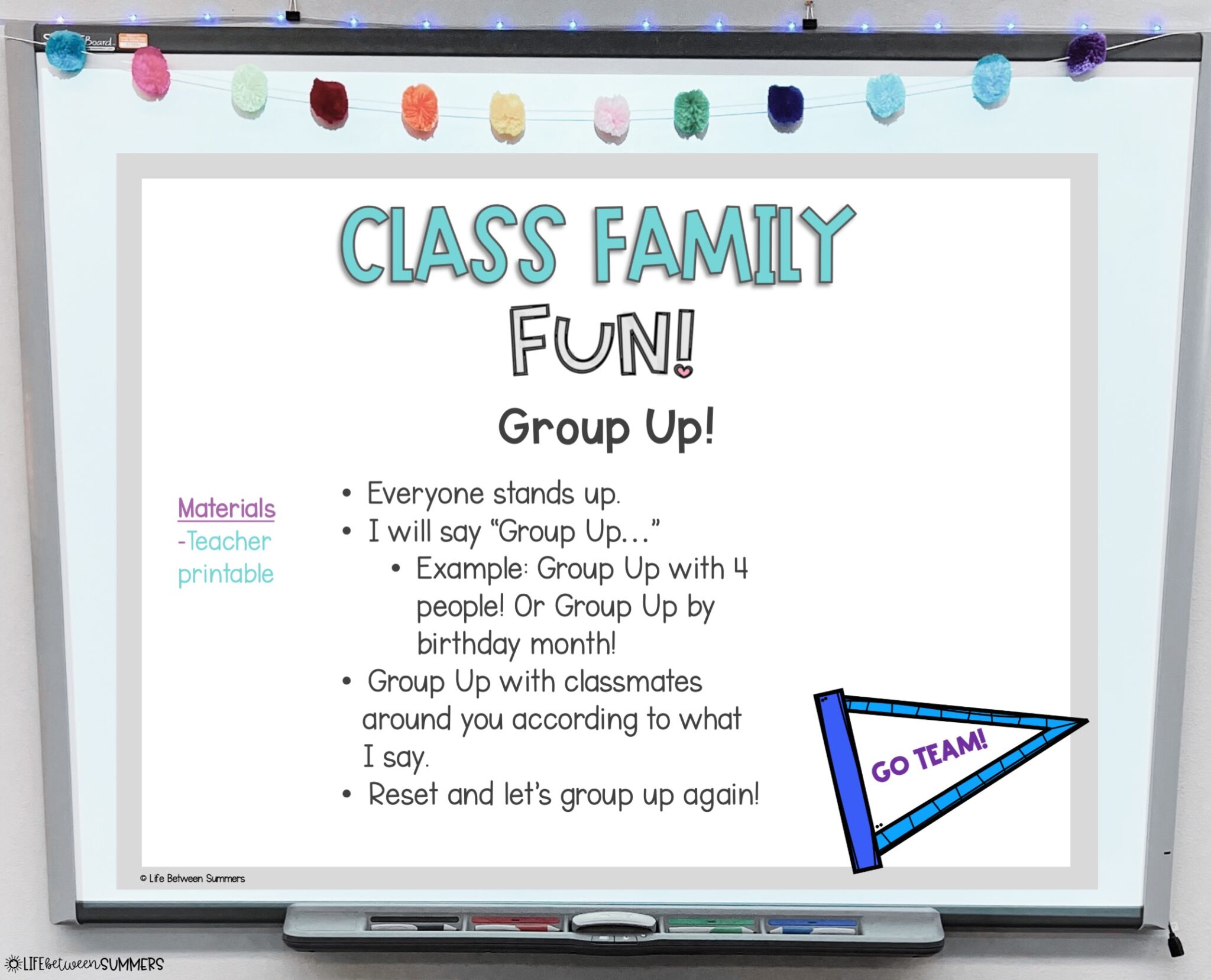 Class Community Building for Back to School Time - Life Between Summers