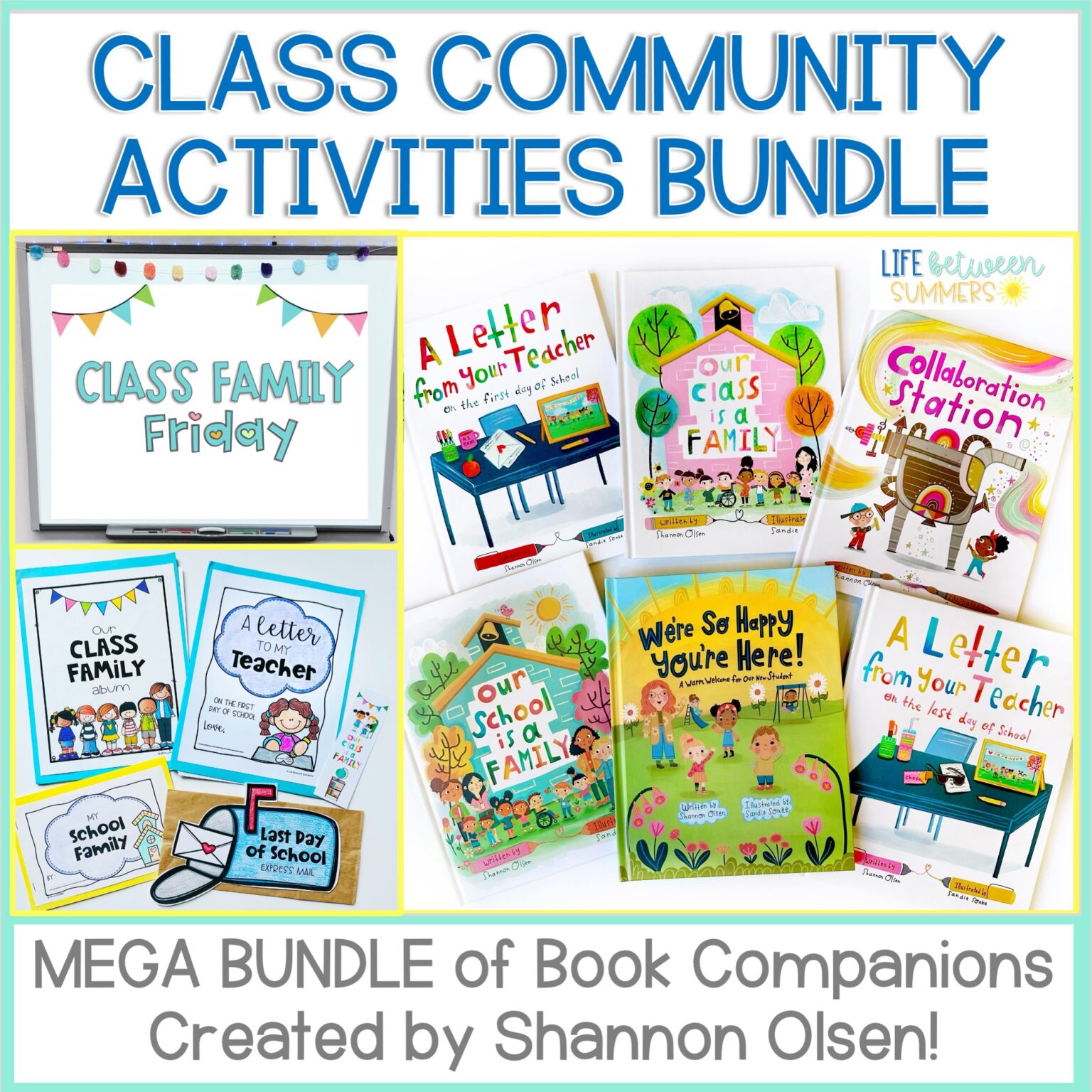 Class Community MEGA Bundle- Our Class is a Family & A Letter From Your ...