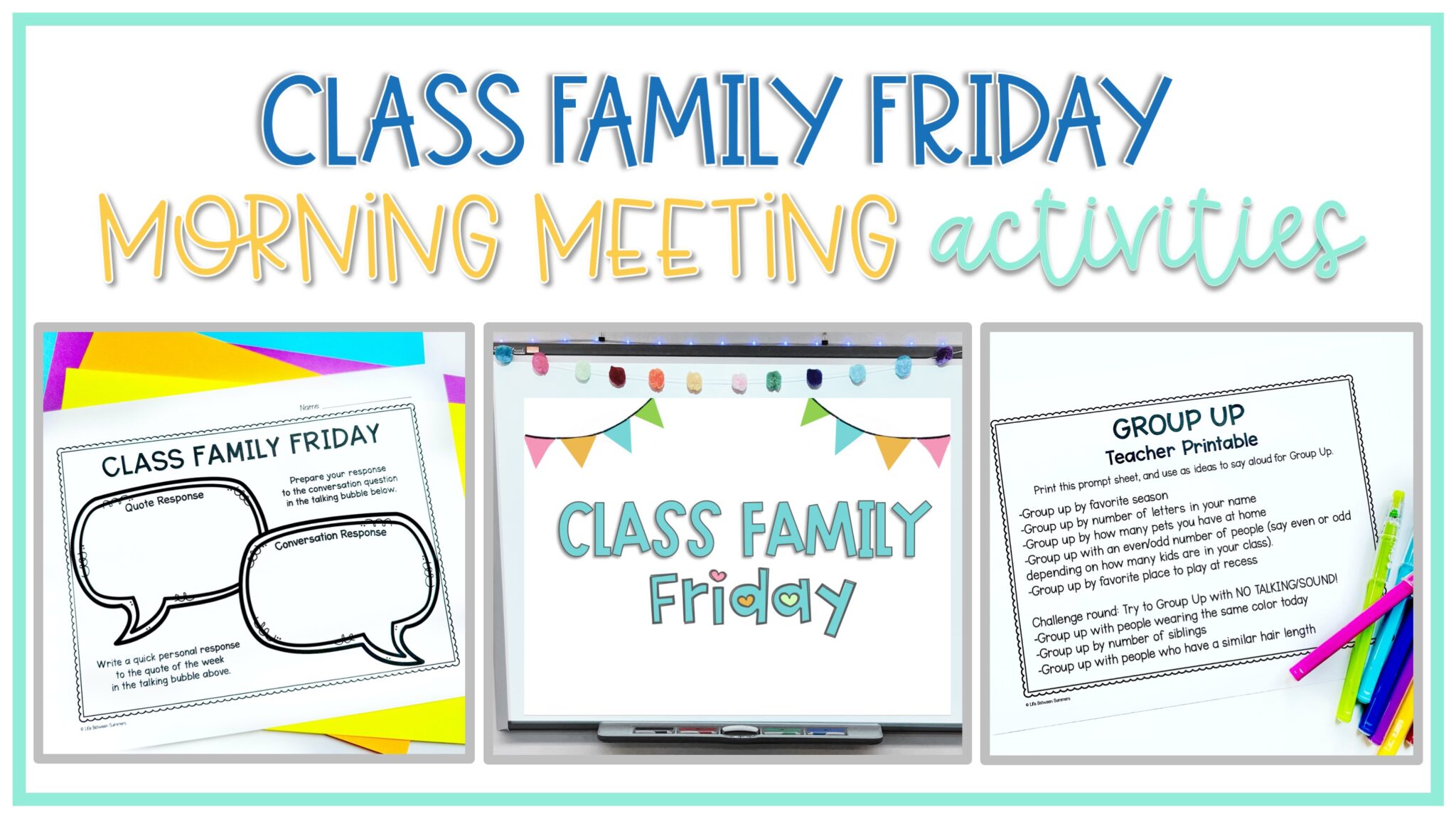 Building Classroom Community with Holiday Activities - Life Between Summers