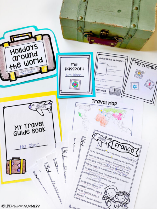 Holidays Around the World Activities for Close Reading and Opinion ...