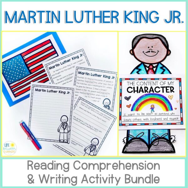 Martin Luther King Writing & Reading Comprehension Bundle - Life ...