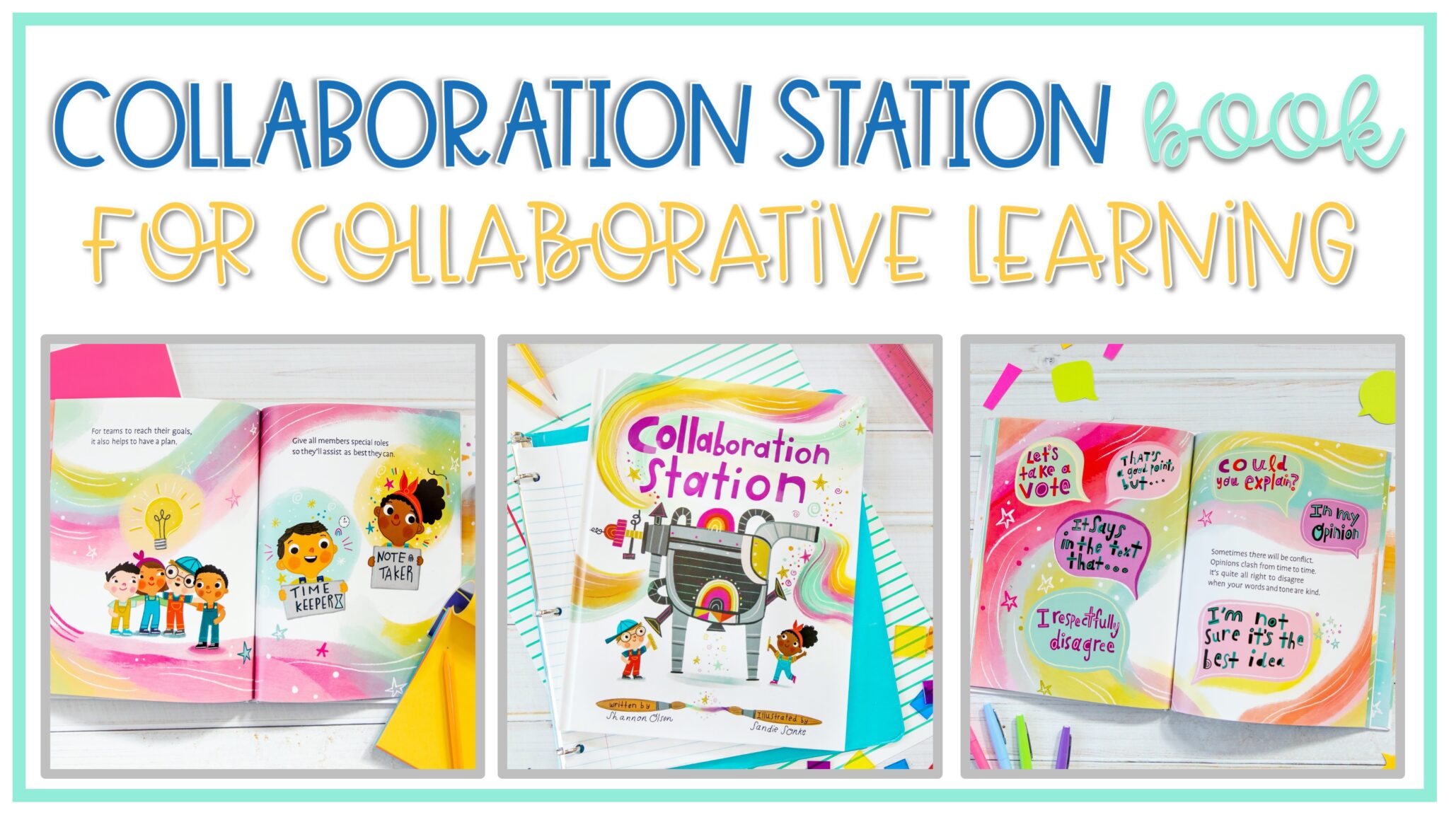 Collaboration Station Book Companions for Partner Work and Small Group ...