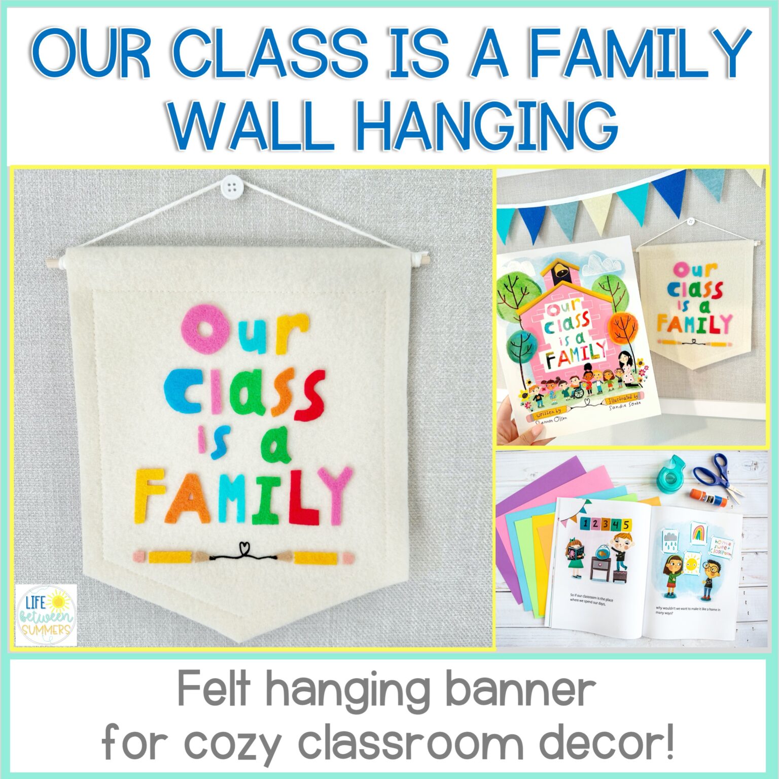 Our Class is a Family Wall Hanging Decor - Life Between Summers