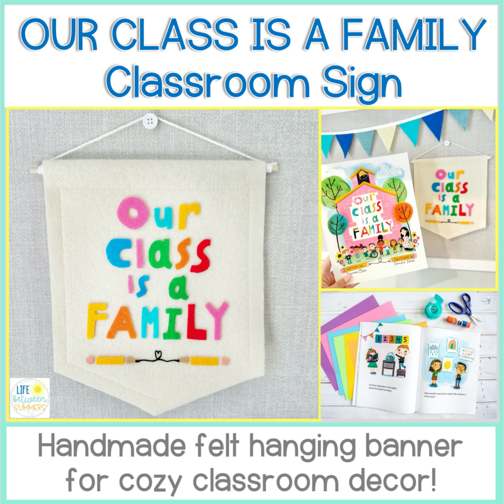 Our Class is a Family Wall Hanging Decor - Life Between Summers