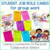 Student Job Role Cards for Small Group Activities - Life Between Summers
