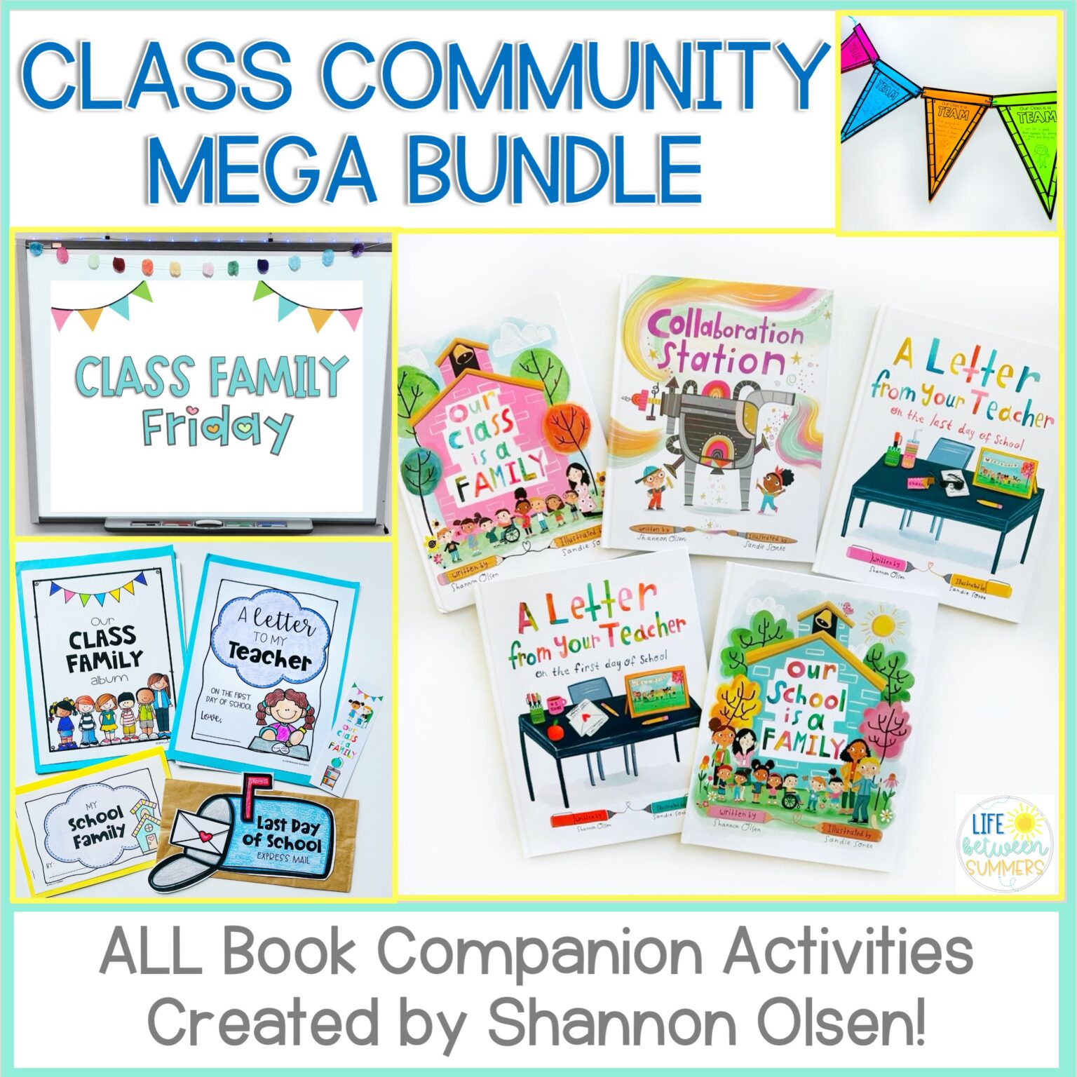 Collaboration Station Book for Classroom Teamwork - Life Between Summers