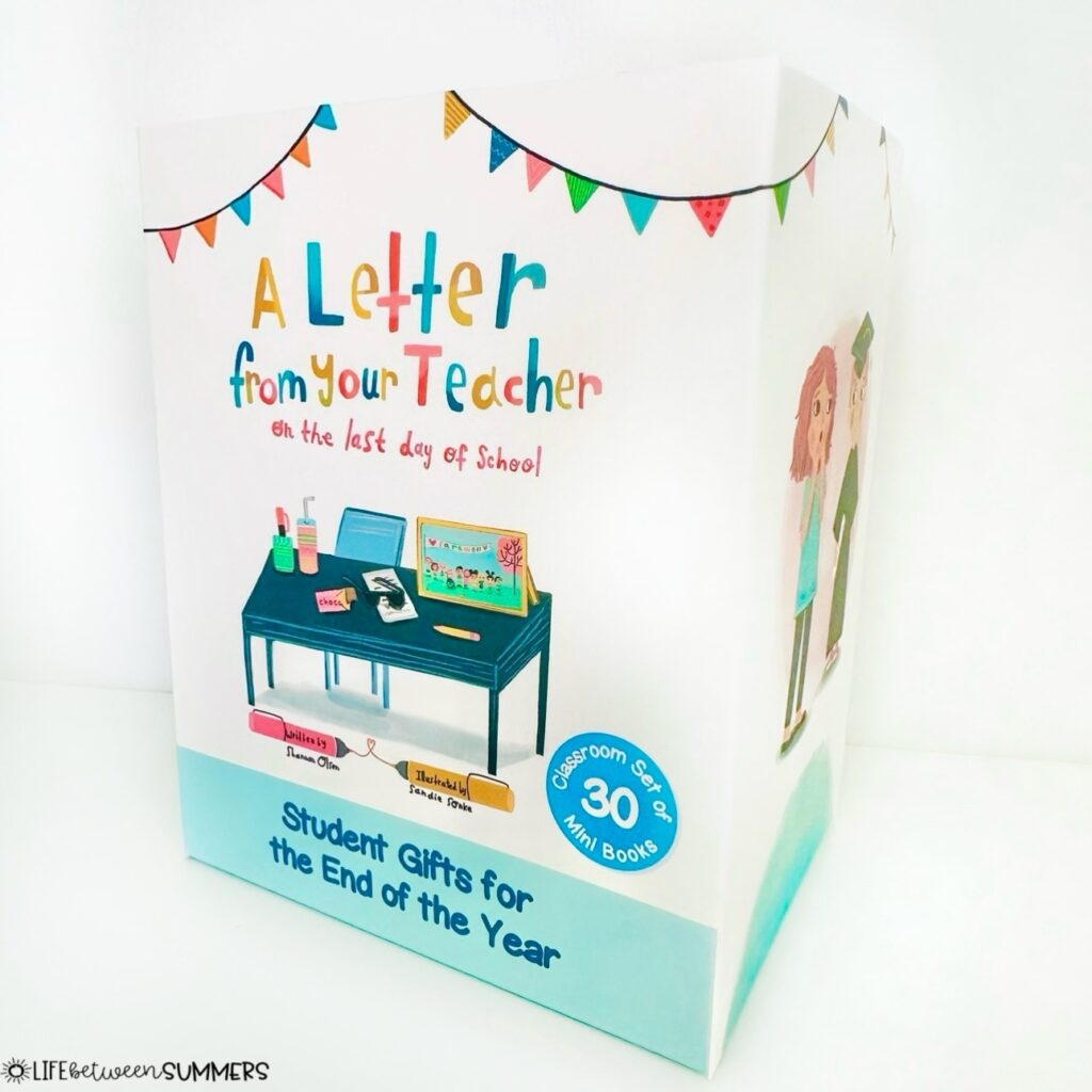 Class Set of Mini Books: A Letter From Your Teacher on the Last Day of ...