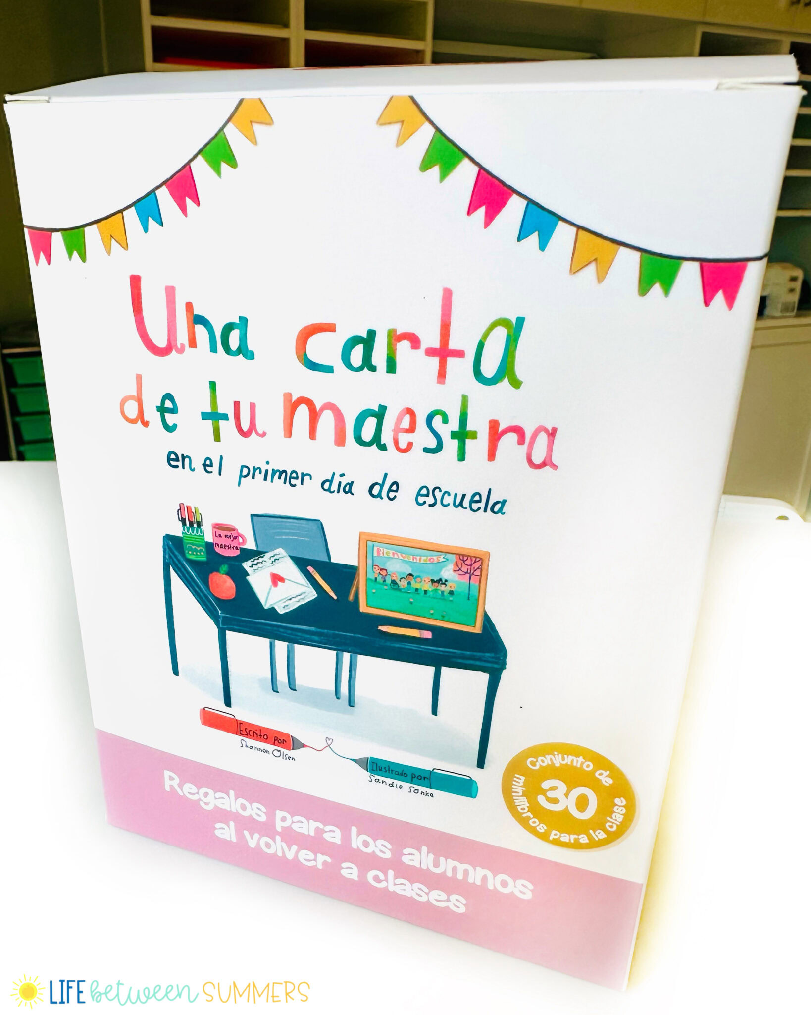 Class Set of Mini Books: Una carta de tu maestra en el primer día de ...